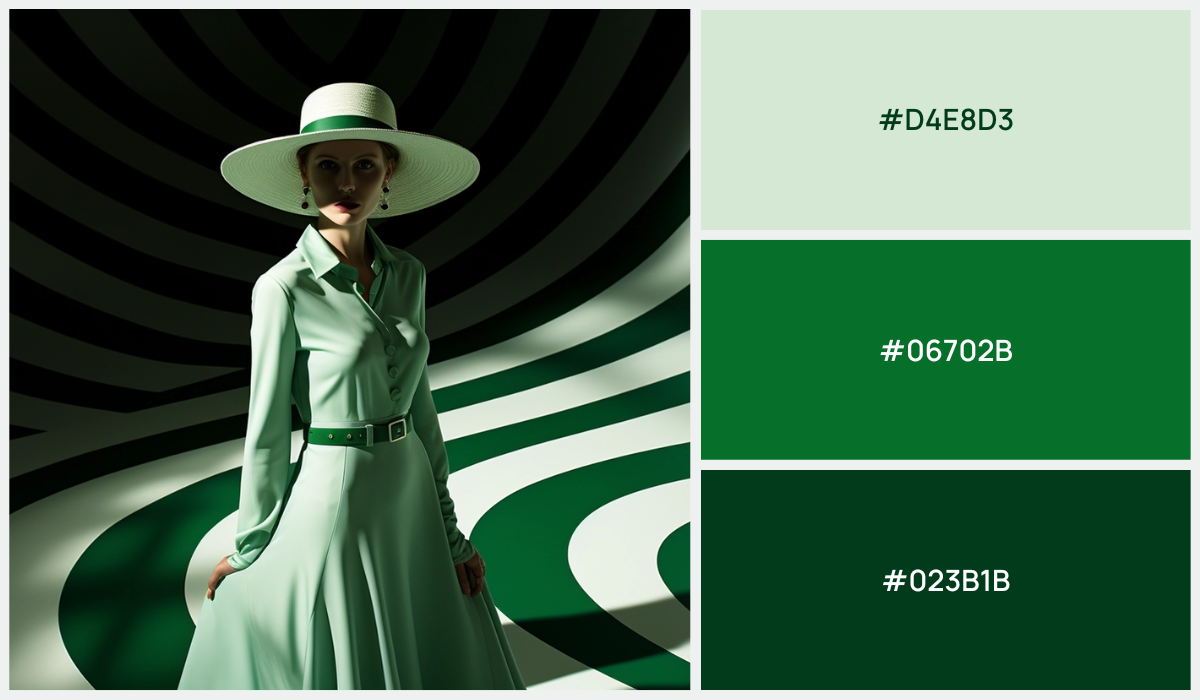 100+ Green Color Palettes To Elevate Your Design Projects