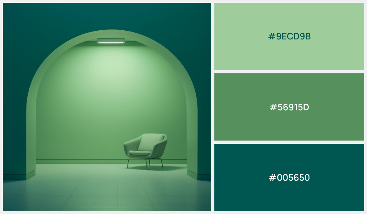 100+ Green Color Palettes To Elevate Your Design Projects