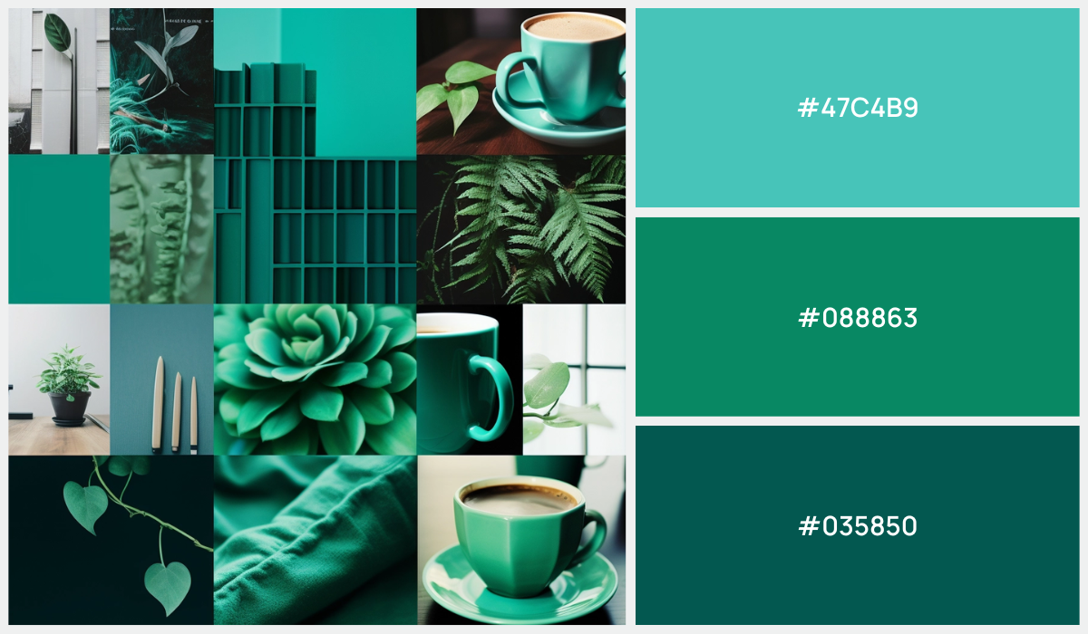 100+ Green Color Palettes To Elevate Your Design Projects