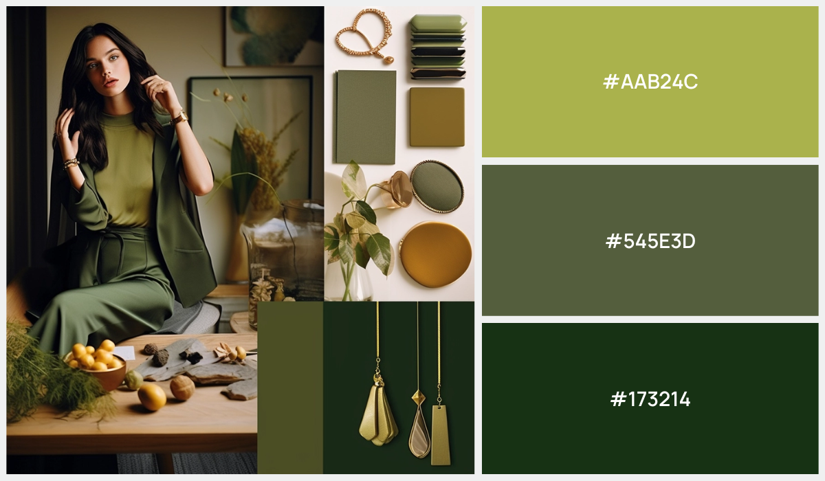 100+ Green Color Palettes To Elevate Your Design Projects