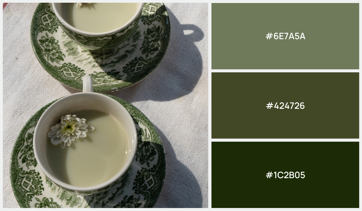 100+ Green Color Palettes To Elevate Your Design Projects