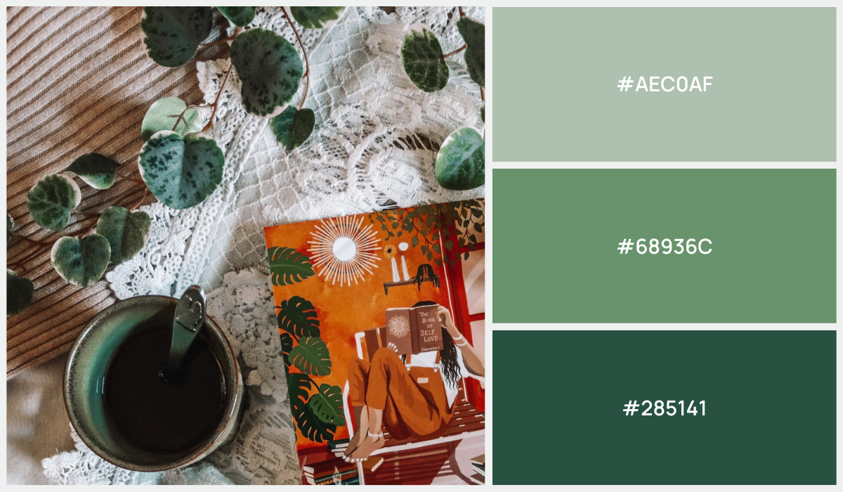 100+ Green Color Palettes To Elevate Your Design Projects
