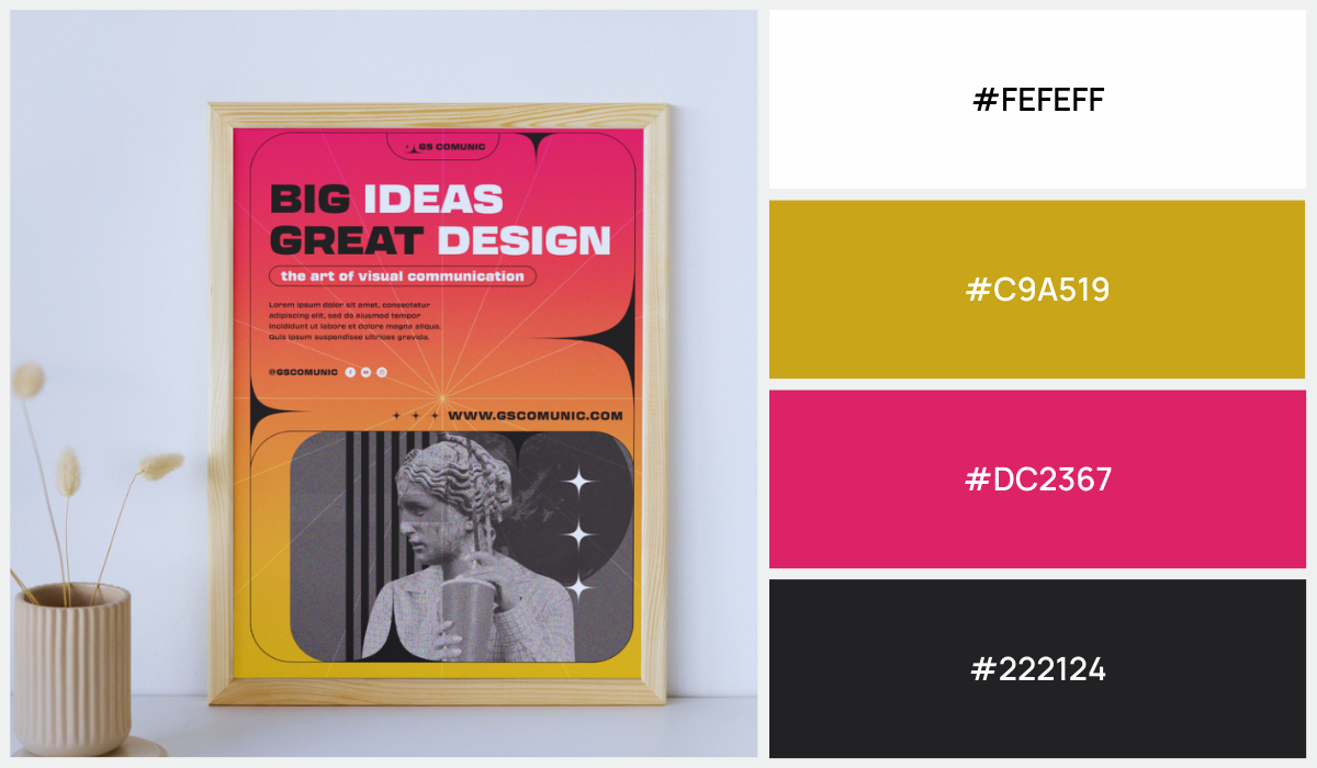 30+ Classy Poster Color Palettes (Don't Miss Out) - BrandBoy