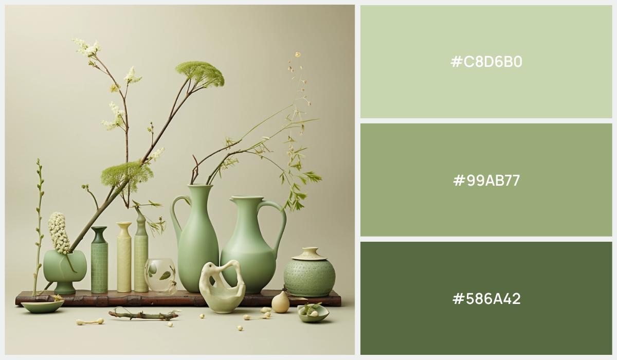 100+ Green Color Palettes To Elevate Your Design Projects