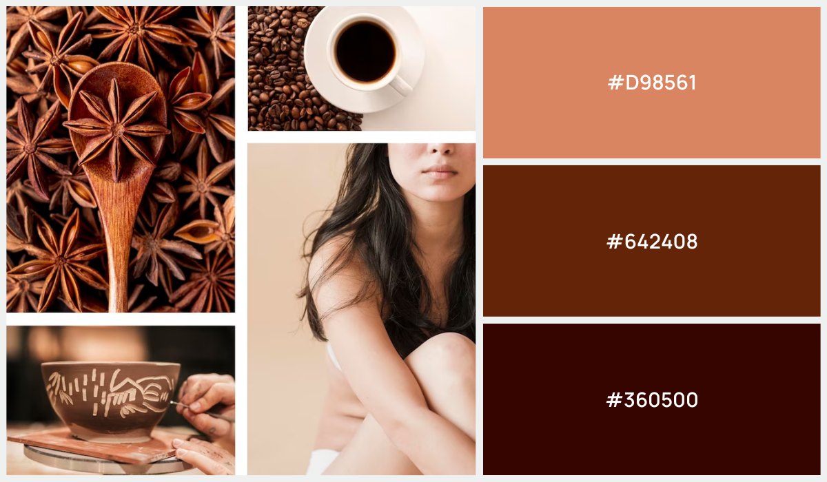 30+ Brown Color Palettes To Elevate Your Online Presence