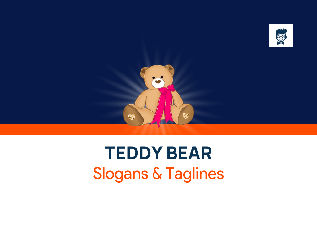 875+ Best Teddy Bear Slogans Collection - thebrandboy.com