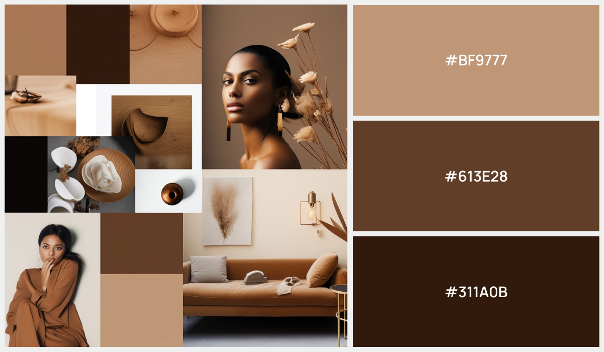 30+ Brown Color Palettes To Elevate Your Online Presence