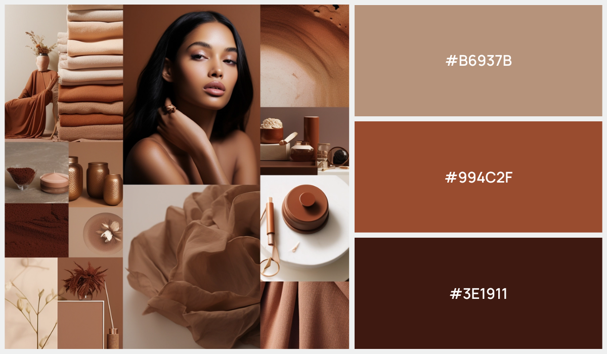 30+ Brown Color Palettes To Elevate Your Online Presence