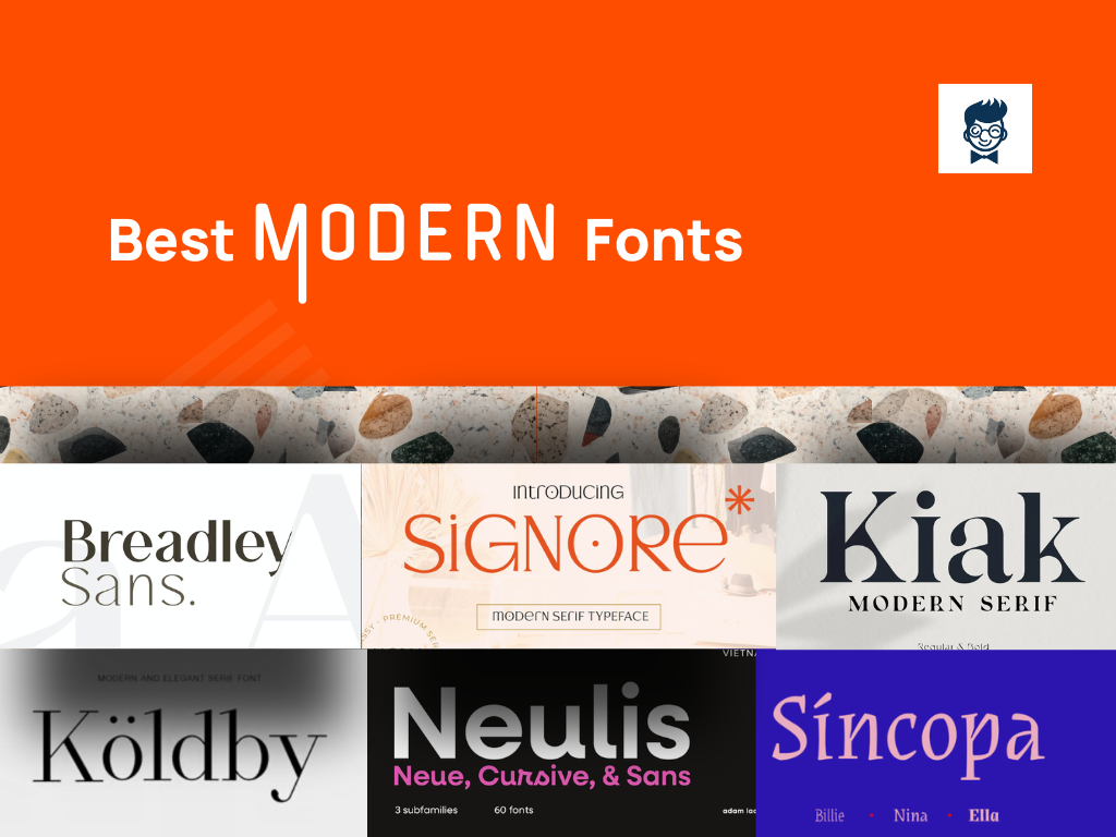 45+ Top Modern Fonts For Your Logo And Branding In 2024 - BrandBoy
