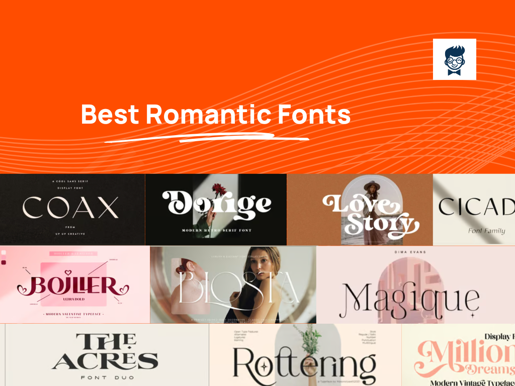 35+ Top Romantic Fonts For Your Logo And Branding - BrandBoy