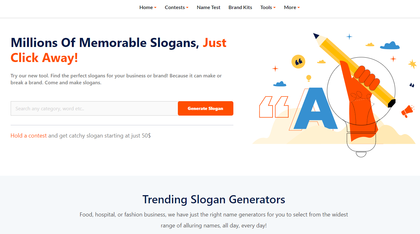 Top 10 Best Slogan Generators that Will Definitely Help You - BrandBoy