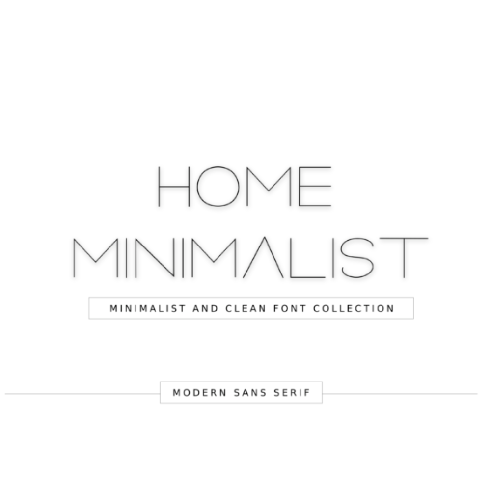 55+ Best Minimalist Fonts For Your Logo And Branding - BrandBoy