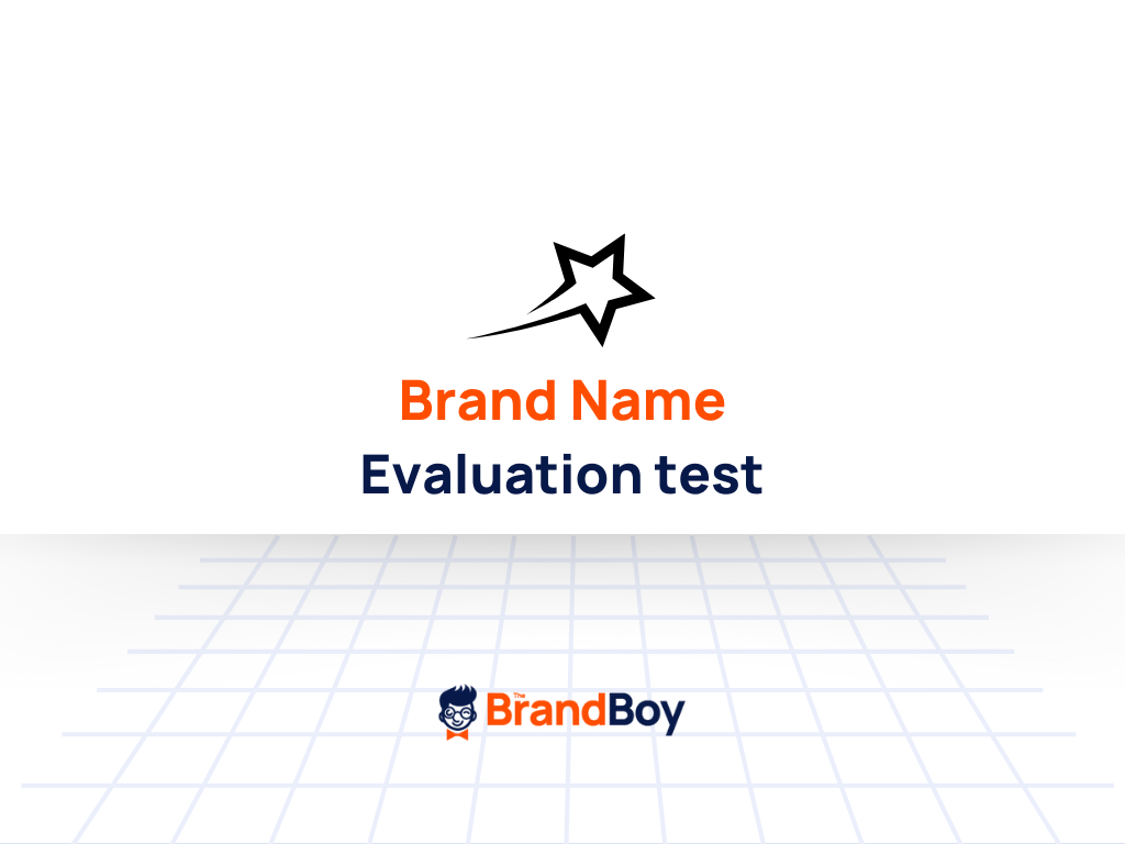 Free Brand Name Evaluation Test | Taking a Short Test