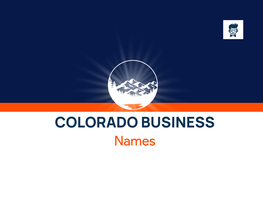 1080+ Best Colorado Business Names Collection - BrandBoy