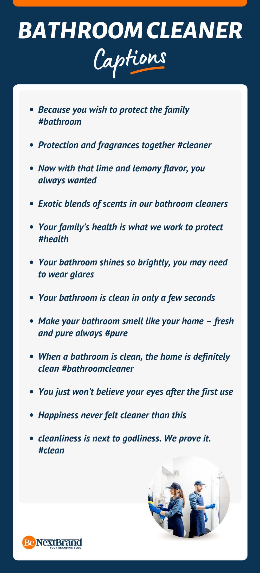 251+ Cleaning Captions to Make Your Own - BeNextBrand