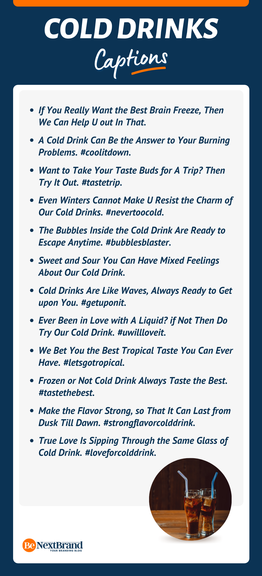 71+ Drink Captions for Instagram to Make Your Own - BeNextBrand.Com