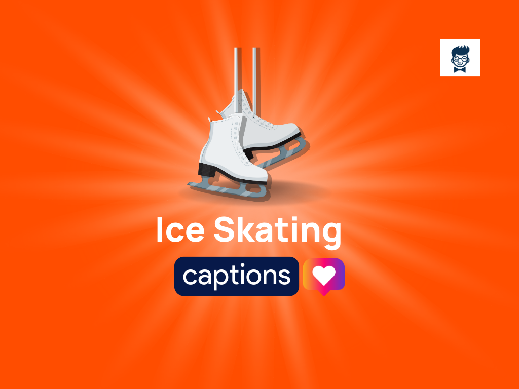 680+ Catchy Ice Skating Captions That Will Make You Go Viral - BrandBoy